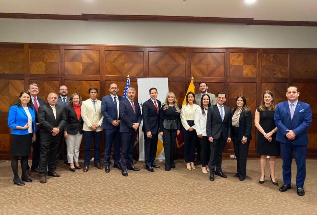 Senador Marcos Rubio está en Ecuador