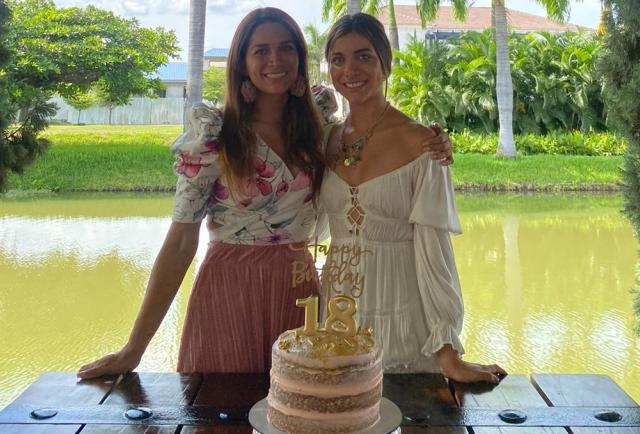Sarah Gabriela, hija de Gaby Pazmiño Yépez, ya es mayor de edad