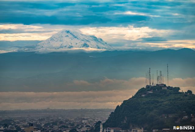 Guayaquil fue testigo de la grandeza del Chimborazo