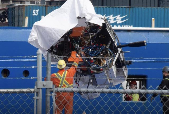 Titán: Así se ven los restos del submarino de Ocean Gate