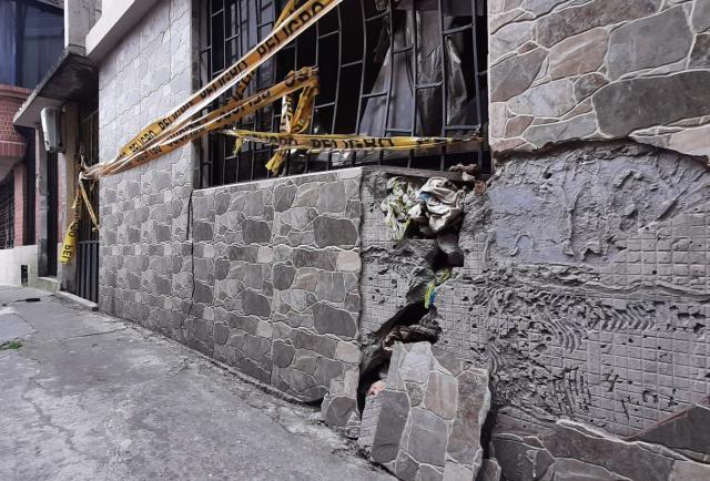 Quito: Seis años después, las casas de Solanda no dejan de hundirse