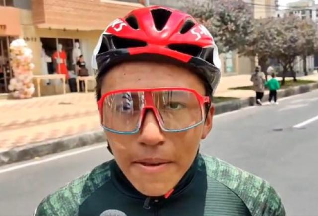 Falleció el joven ciclista Kevin Pozo, tras ser atropellado en la vía