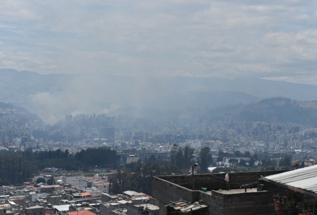 Incendios en Quito: minuto a minuto de la emergencia en la capital