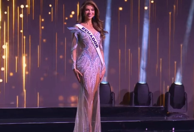 Mara Topic, de Ecuador, deslumbra en la preliminar de Miss Universo 2024