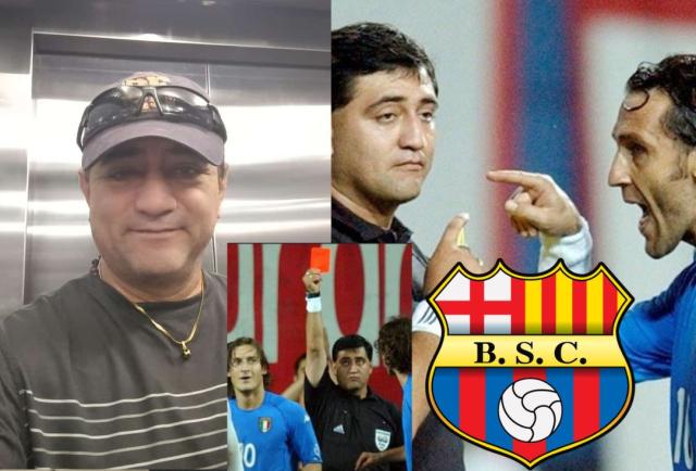 Byron Moreno: "Expulsar a Totti fue como hoy sacar a Messi o Neymar"