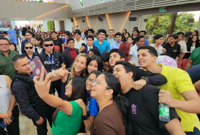 ¿Qué pasó con Andrea González, la candidata del PSP, en Machala?