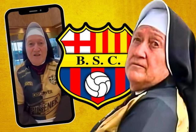 Barcelona SC: Una monja franciscana, el refuerzo celestial 2025
