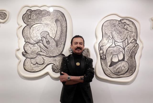 Christian Tapia muestra "sus entrañas" en la galería N24 de la capital