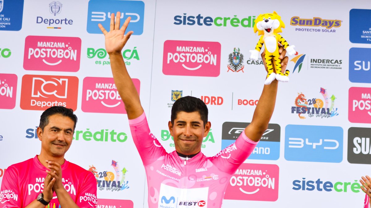 Vuelta a Colombia 2025: Ecuatoriano Pablo Caicedo, premio a la combatividad