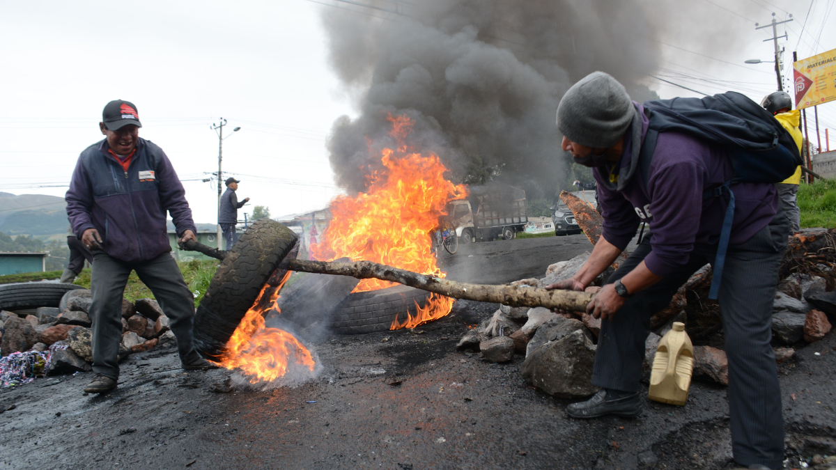 Paro nacional en Ecuador hoy: horarios y punto de movilización