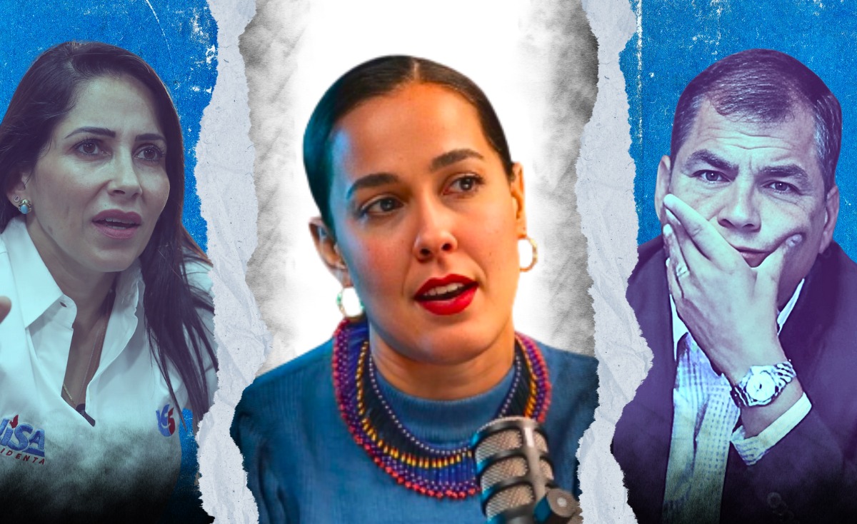 Alondra Santiago responde a Correa: “Hoy por hoy, mi voto sería nulo”